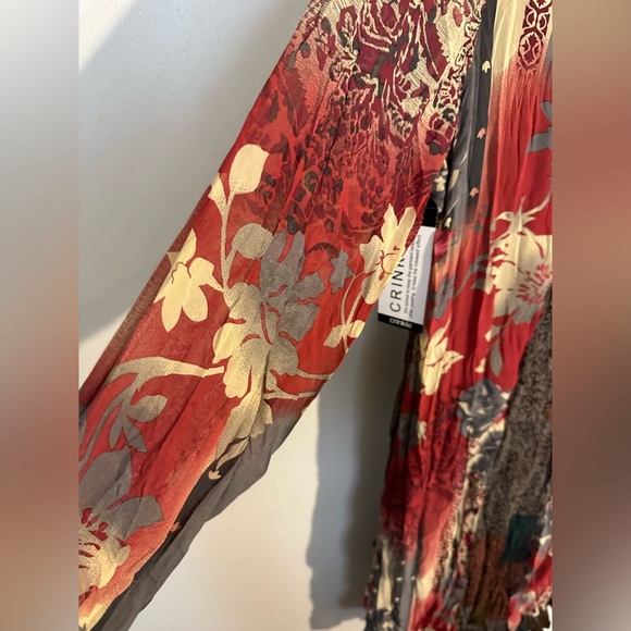 Vasana | Dresses | Vasna Dress Womens Hippie Chic Patchwork Shabby ...